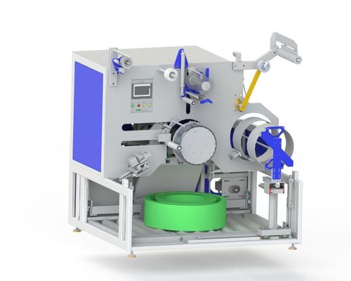 PET polyester strapping automatic winder with Unmanned palletizing systems