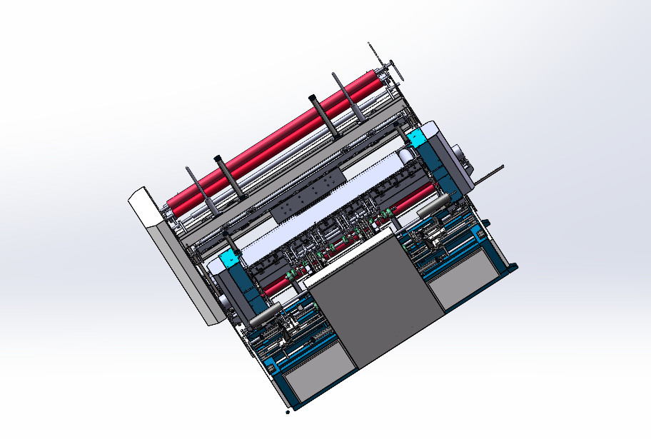 High Capacity Automatic Textile Roll Packing Machine Multifunction For ...