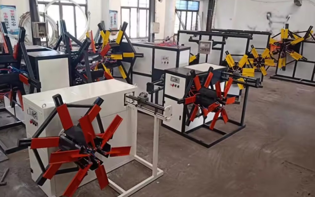 PPR PA PVC Hose Rubber Strip Winding Machine Soft Pipe Winding Machine